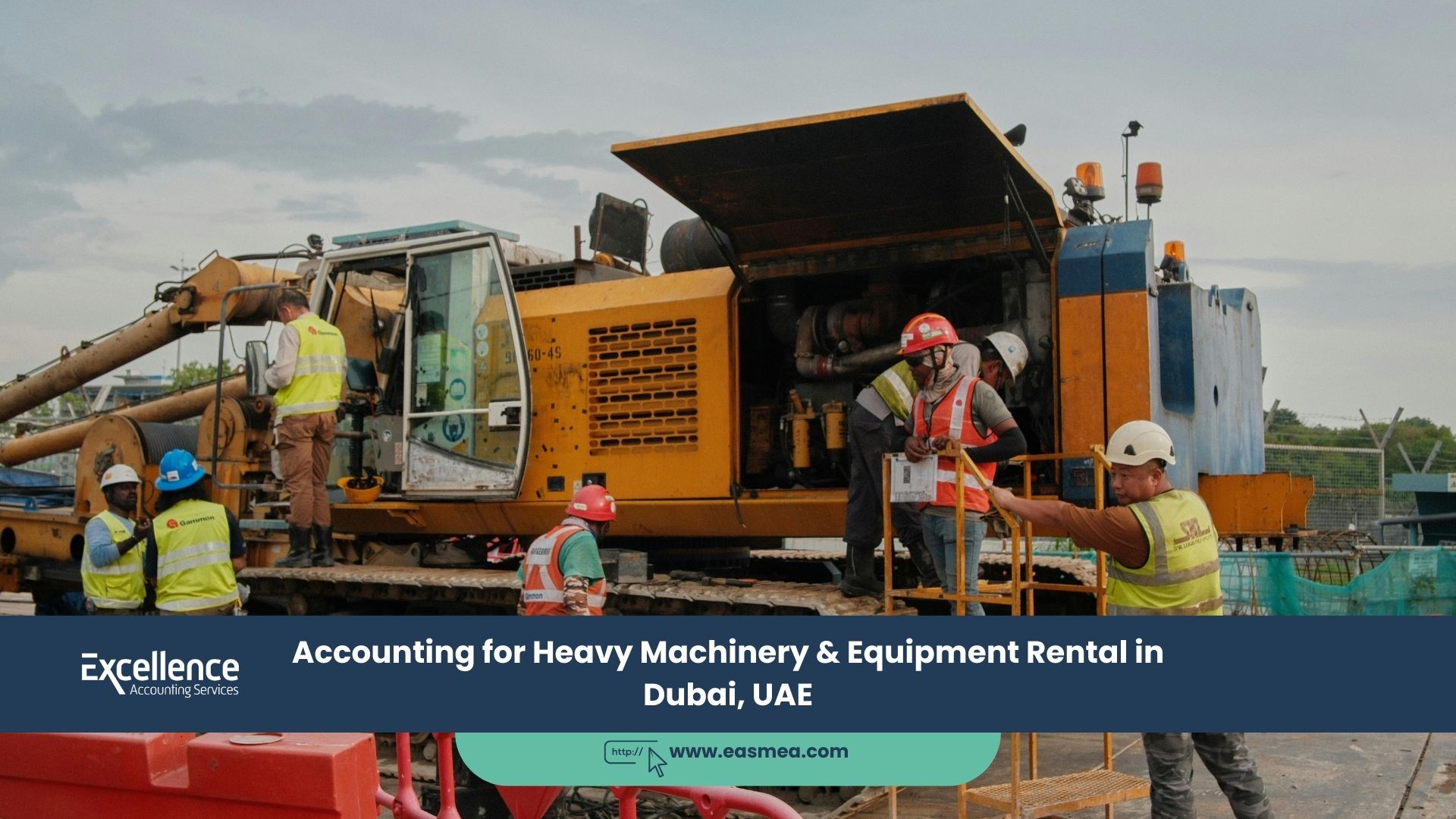 Accounting for Heavy Machinery & Equipment Rental in UAE